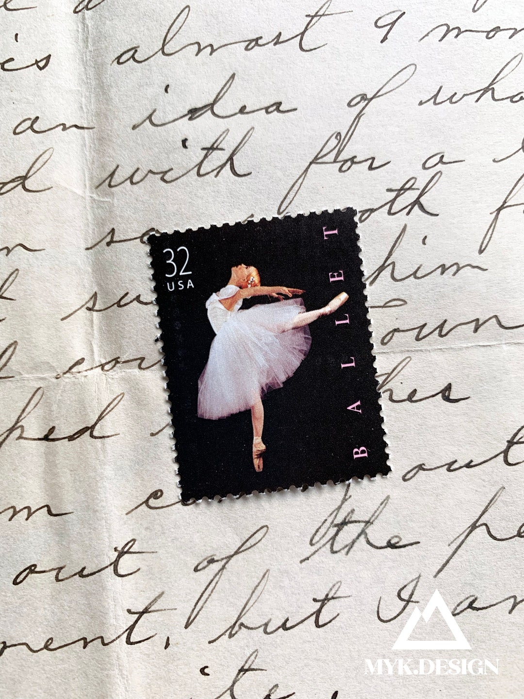 Ballet 1998 Vintage US Postage Stamps Face Value 32 Cents Scott 3237 ...