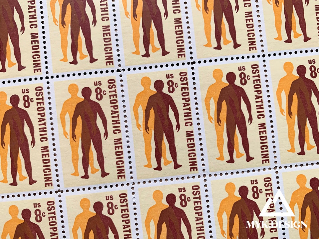 Osteopathic Medicine | 1972 | Vintage US Postage Stamps | Face Value 8 ...