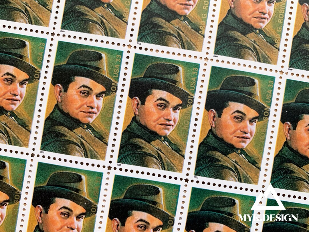 Edward G Robinson | 2000 | Vintage US Postage Stamps, Scott #3446 ...