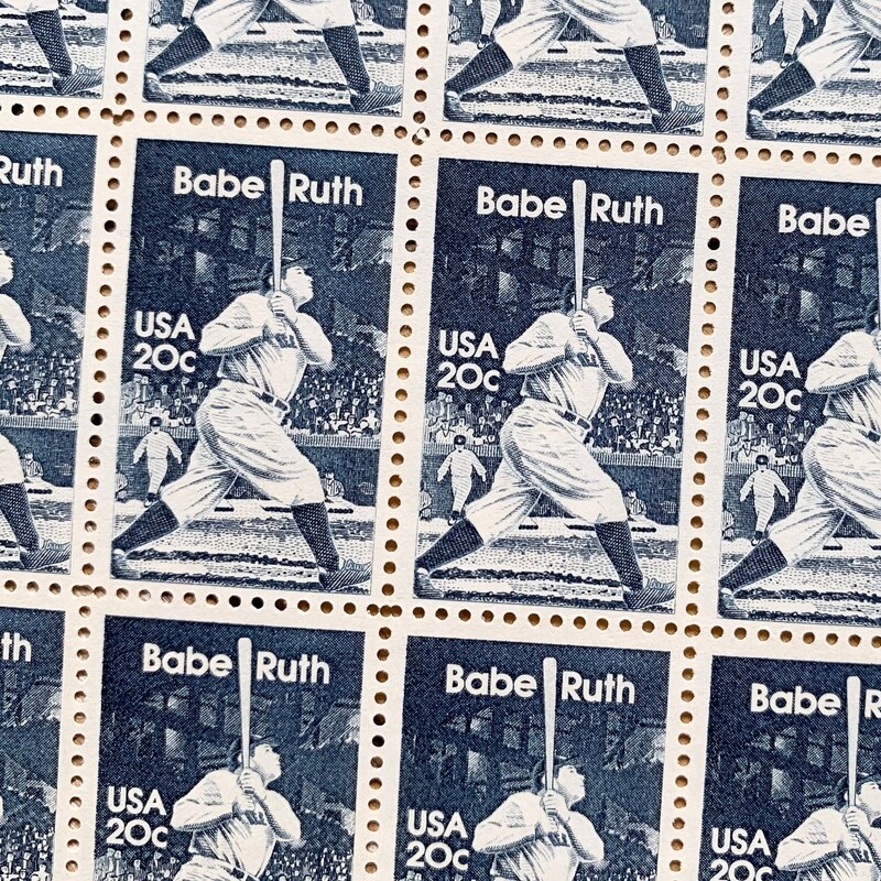 Babe Ruth - Etsy