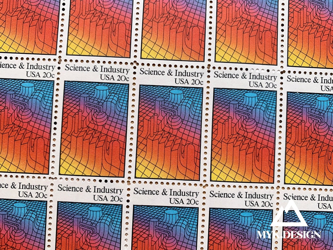 Museum of Science & Industry, 50th Anniv | 1983 | Vintage US Postage ...