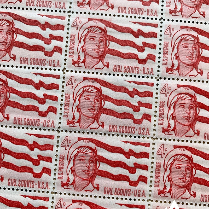 Girl Scout Stamp - Etsy