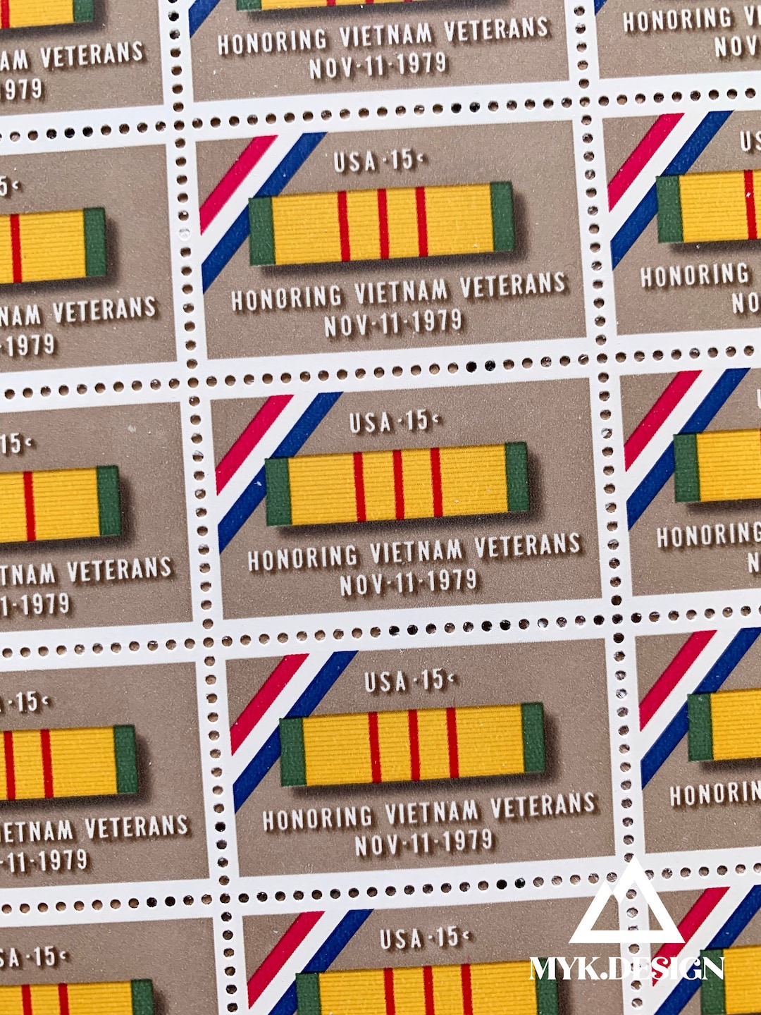 Vietnam Veterans | 1979 | Vintage US Postage Stamps | Face Value 15 ...