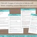 Writing a Book: Scene Planning Template | Digital or Printable Writing ...