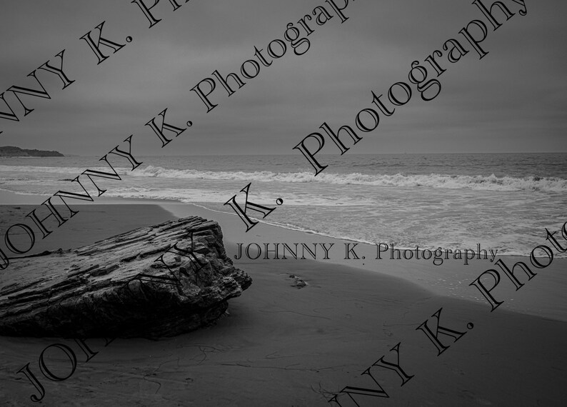 Black&white Beach Photo, Beach, Landscape Photography, Landscape, Ocean ...