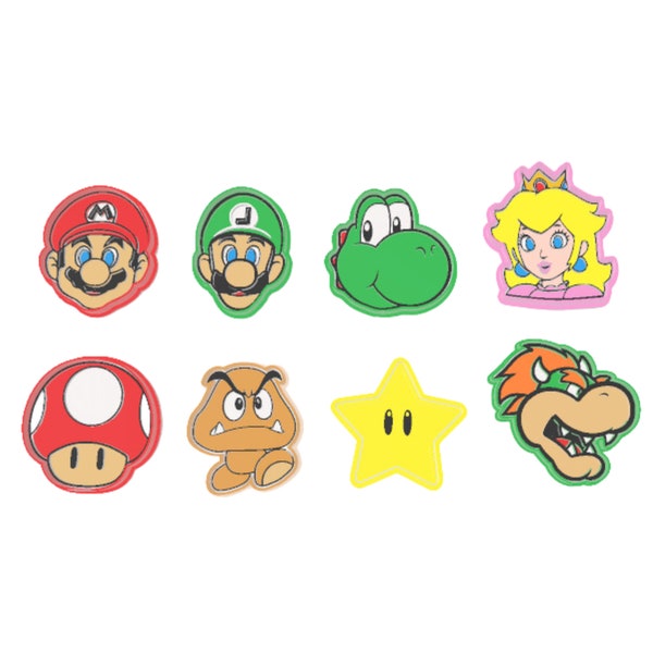 Mario Cookie Cutter - Etsy