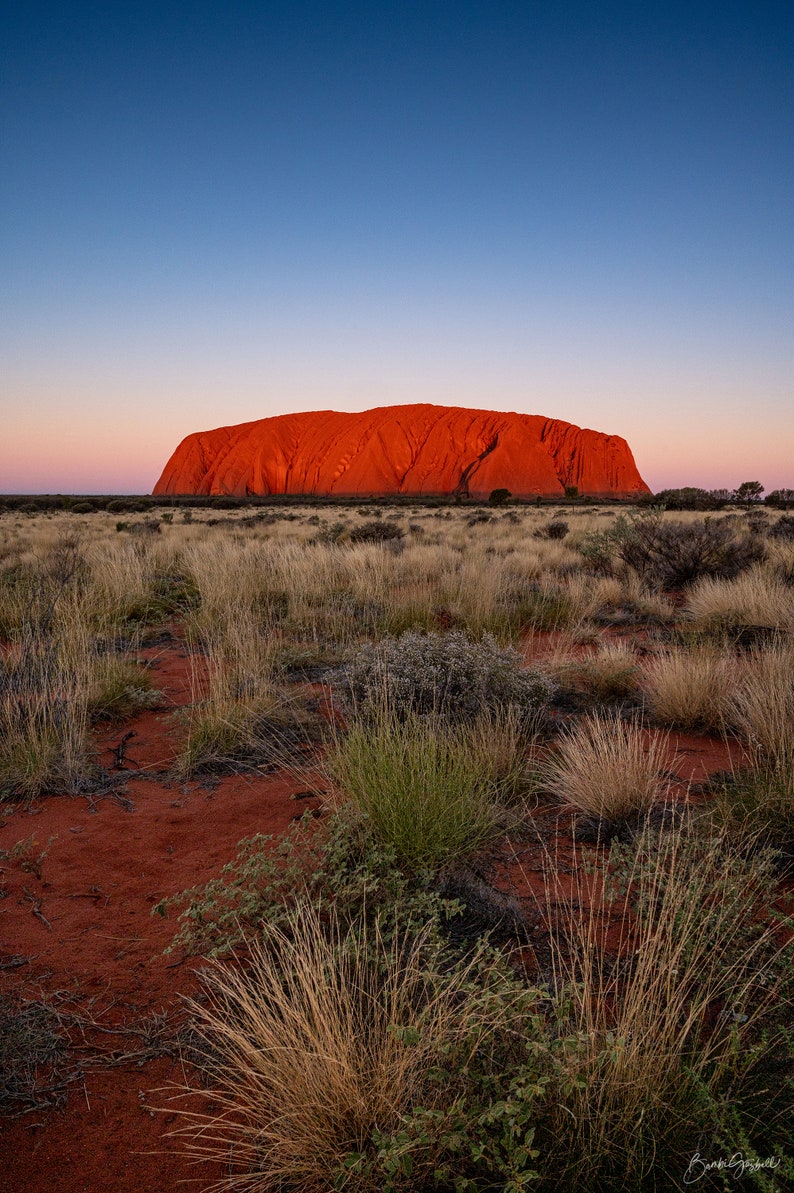 Uluru #2 - Ayers Rock - Australian Red Centre - Photographic Print ...