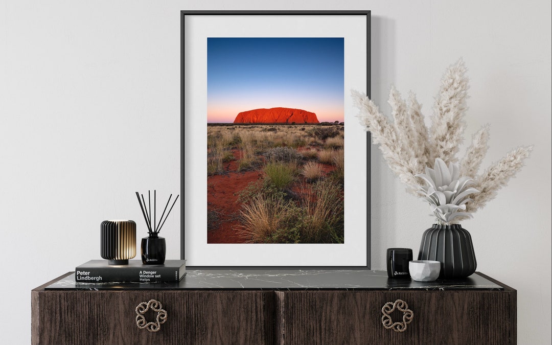 Uluru #2 - Ayers Rock - Australian Red Centre - Photographic Print ...