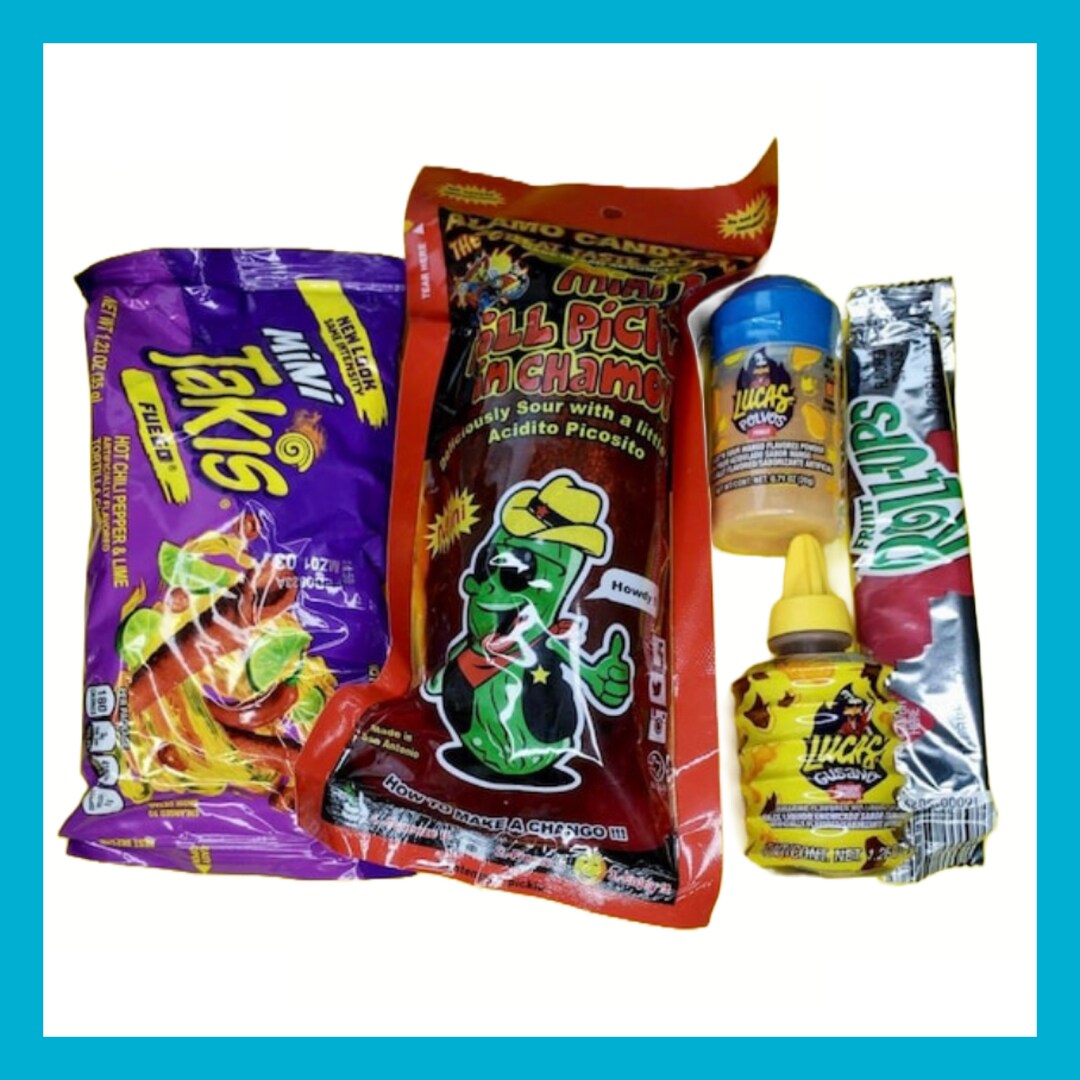 Gonzasquad Birthday Chamoy Pickle Kit With Takis - Etsy