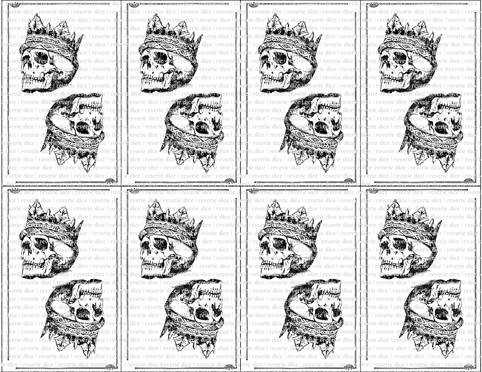 Printable Spell Cards and Spell Slot Trackers - Gothic - for Dungeons ...