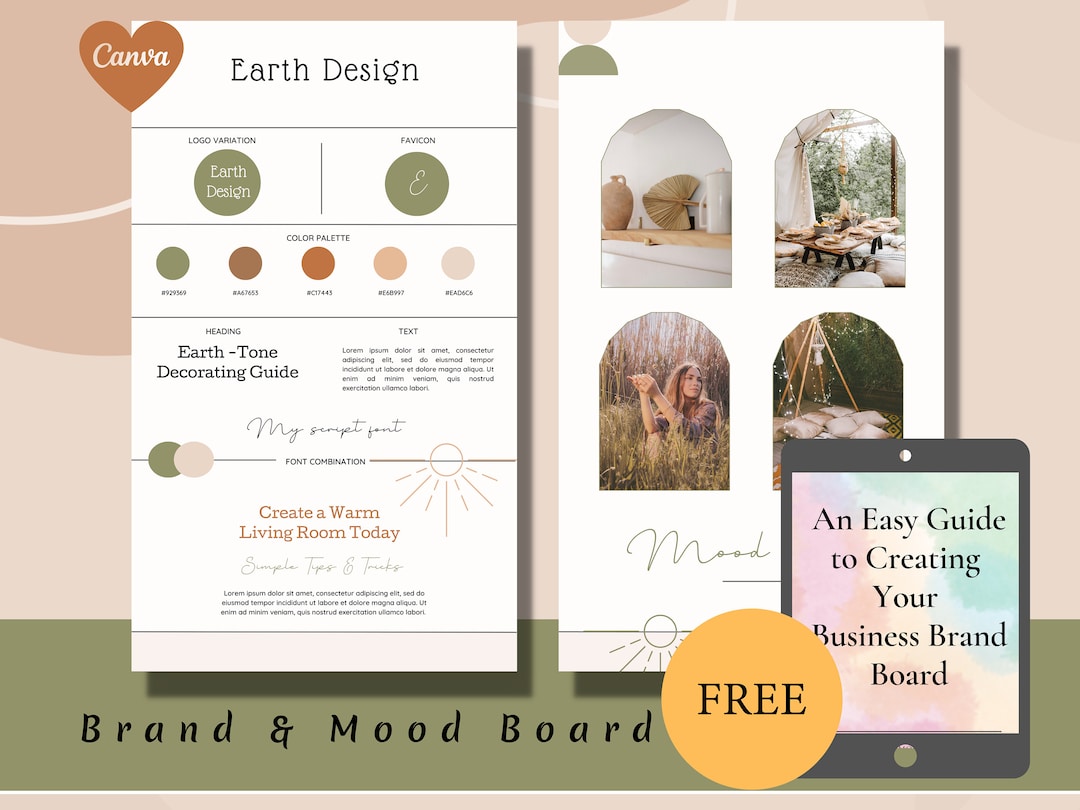 Branding Kit, Branding Package, Brand Kit, Sell on Etsy, Brand Kit ...