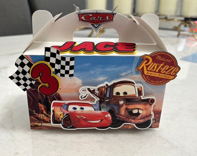Cars Candy Boxes - Etsy