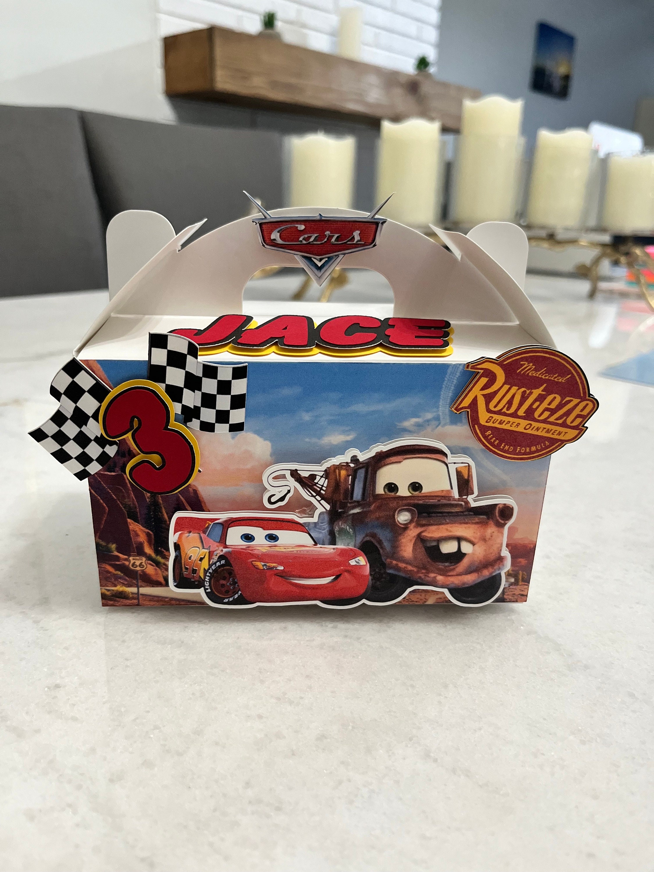 Cars Themed Favor Boxes - Etsy