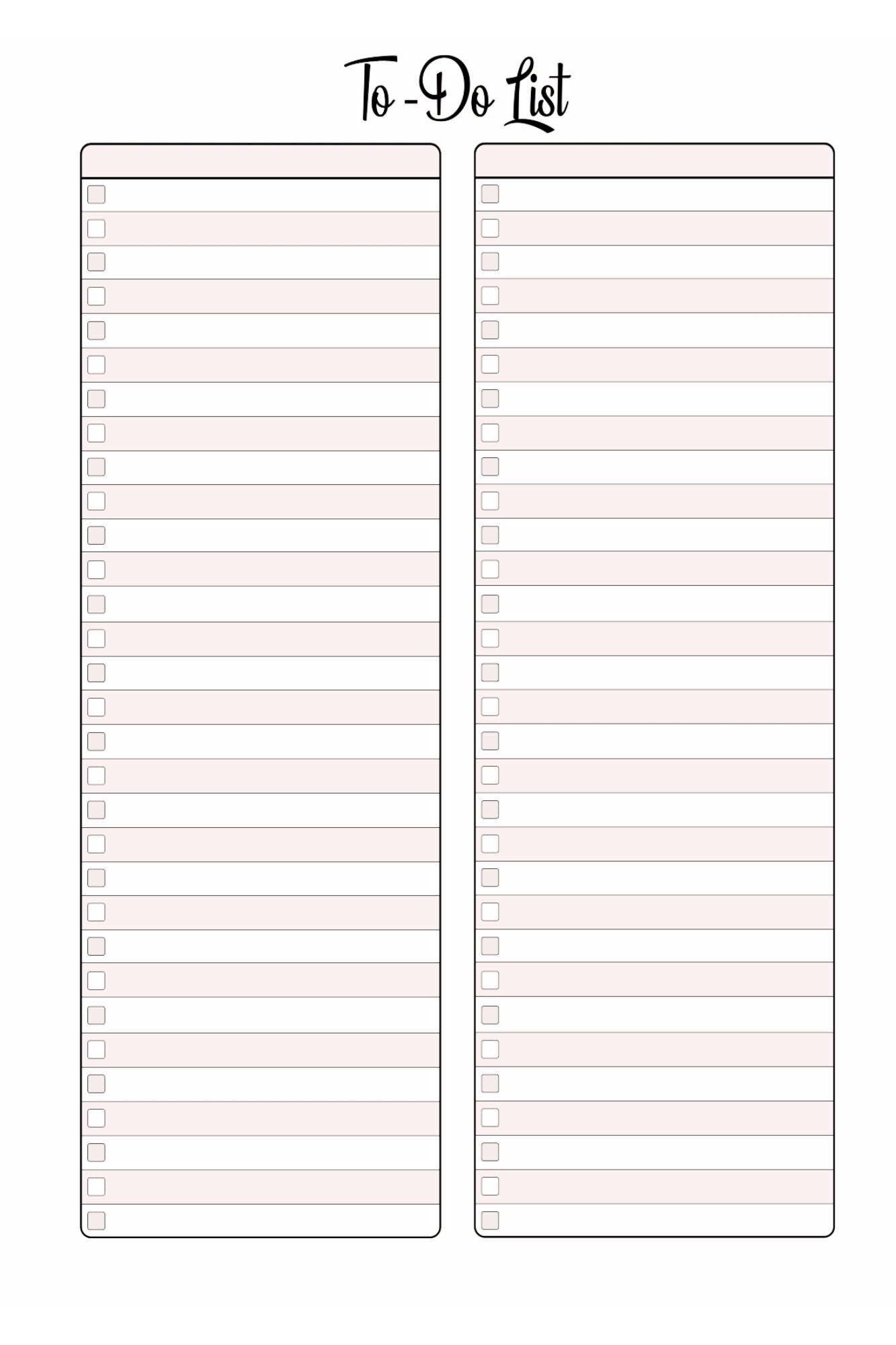 Notebook - Checklist Notebook - Etsy