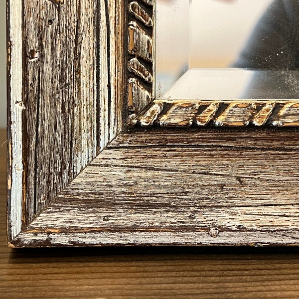 Distressed Mirror - Etsy