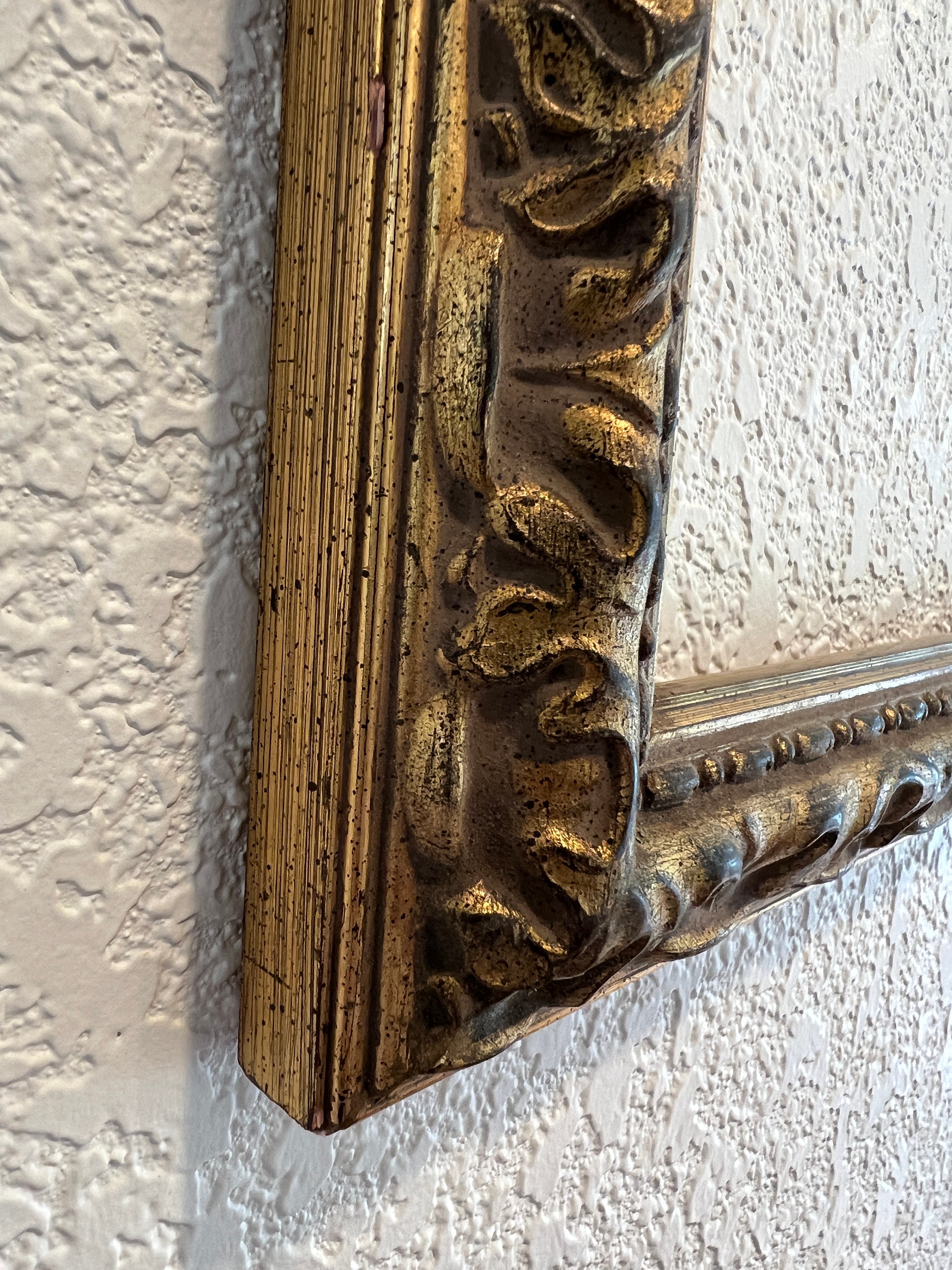 Ornate Gold Leafed Wood Frame, Fits Art Size: 17x21 - Etsy