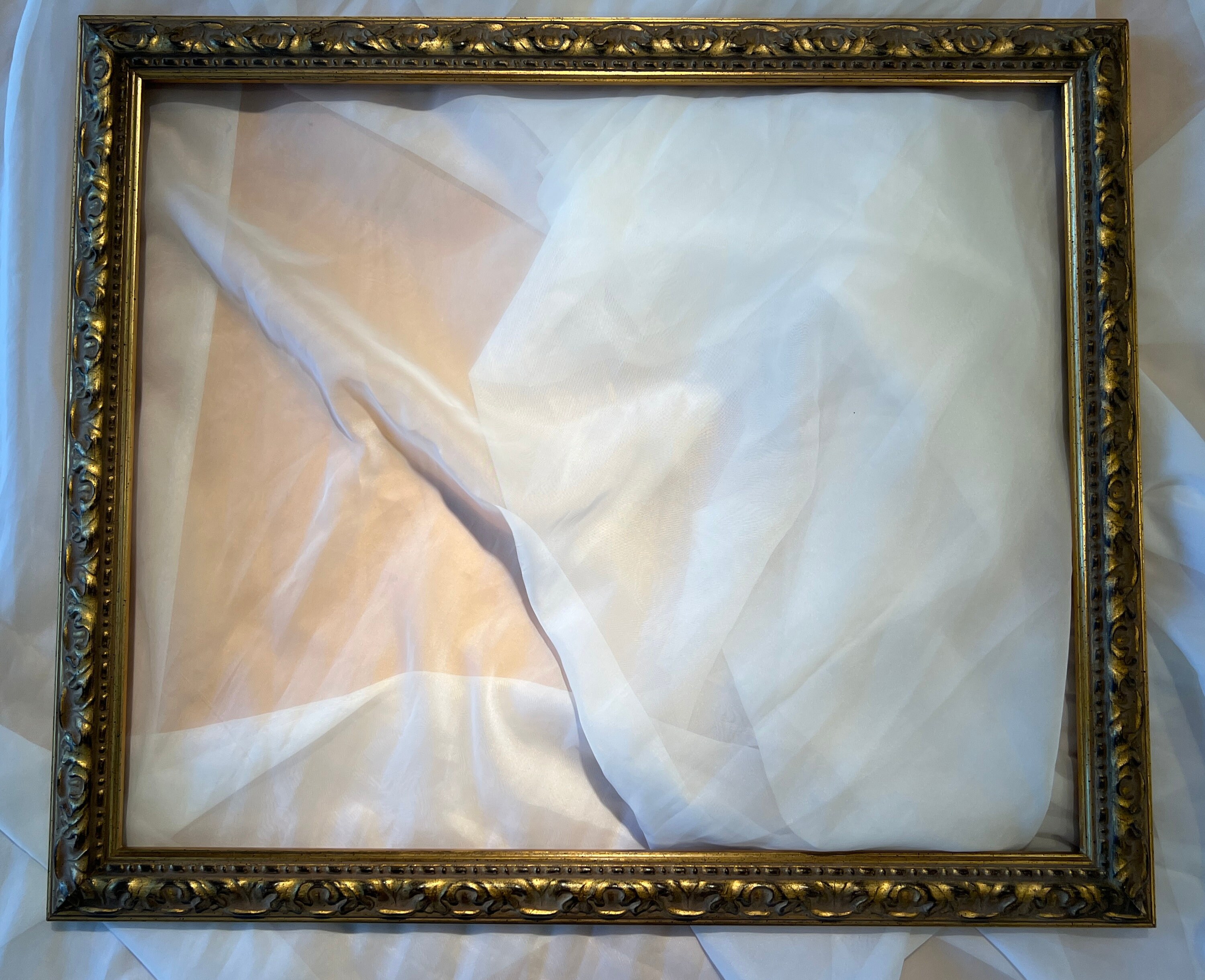 Ornate Gold Leafed Wood Frame, Fits Art Size: 17x21 - Etsy