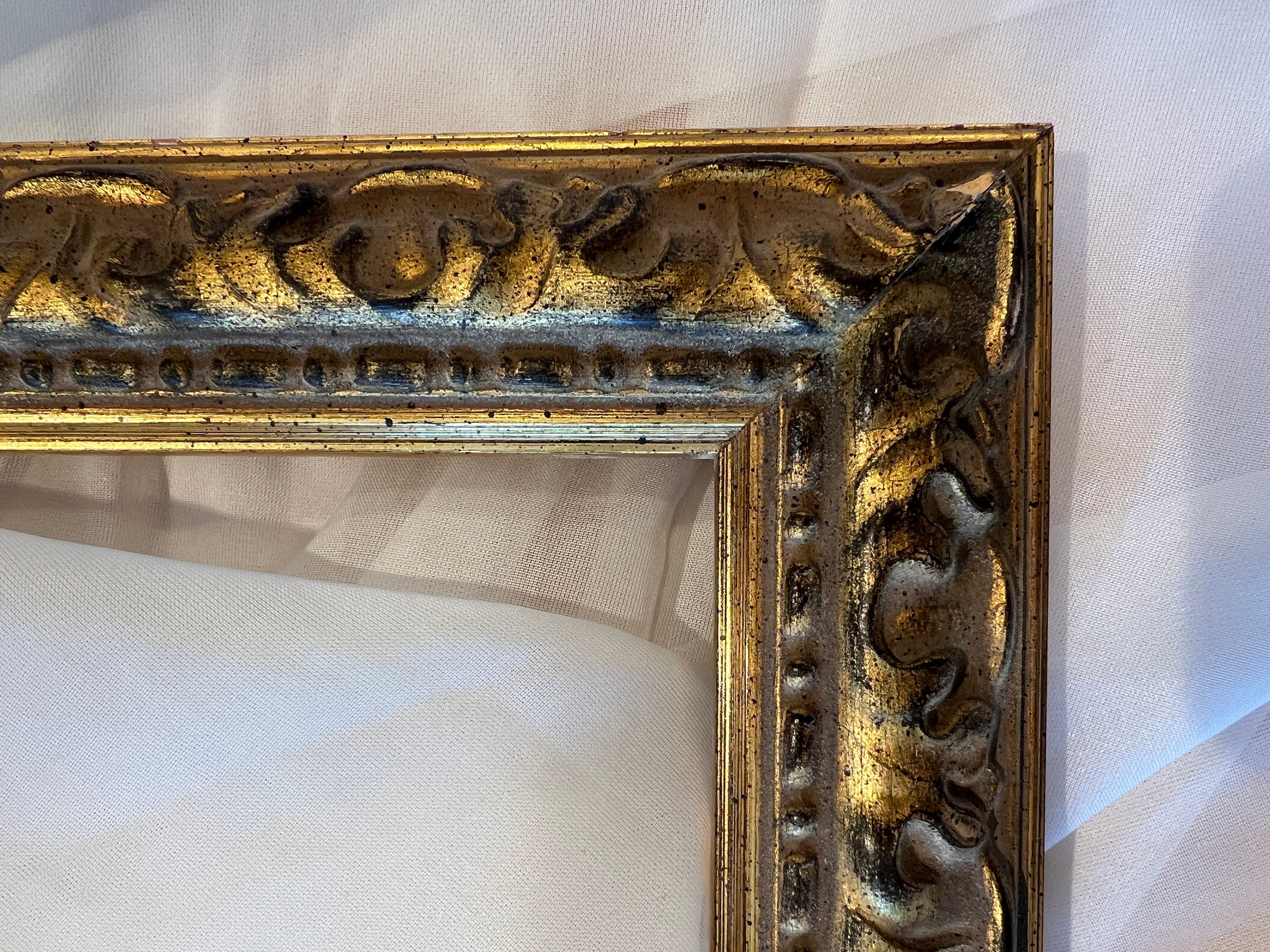 Ornate Gold Leafed Wood Frame, Fits Art Size: 17x21 - Etsy