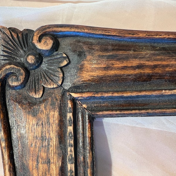 Mexican Wood Picture Frame - Etsy