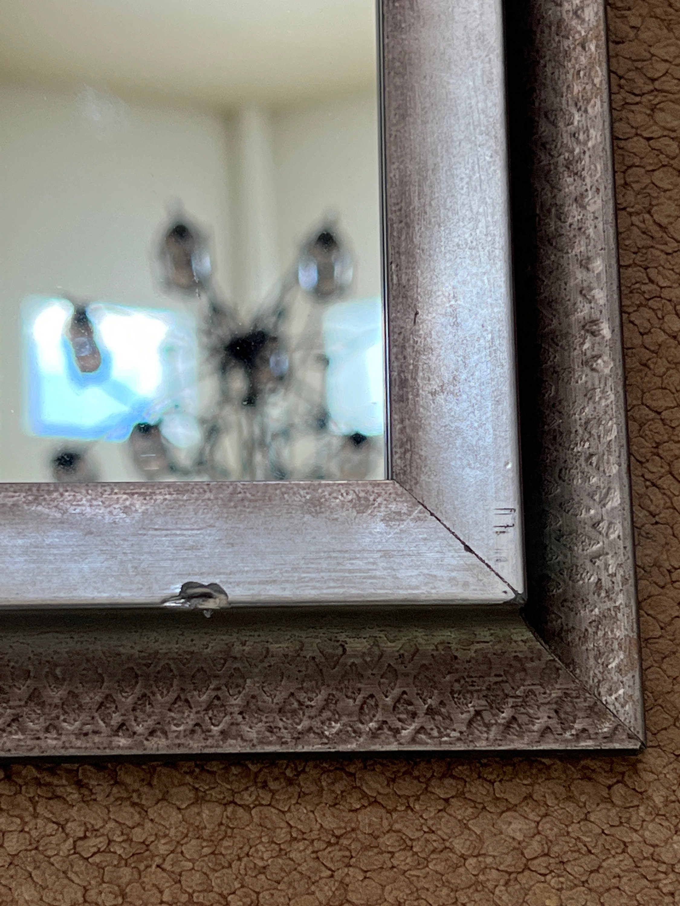 Silver Contemporary Frame With Mirror, 27x33 - Etsy