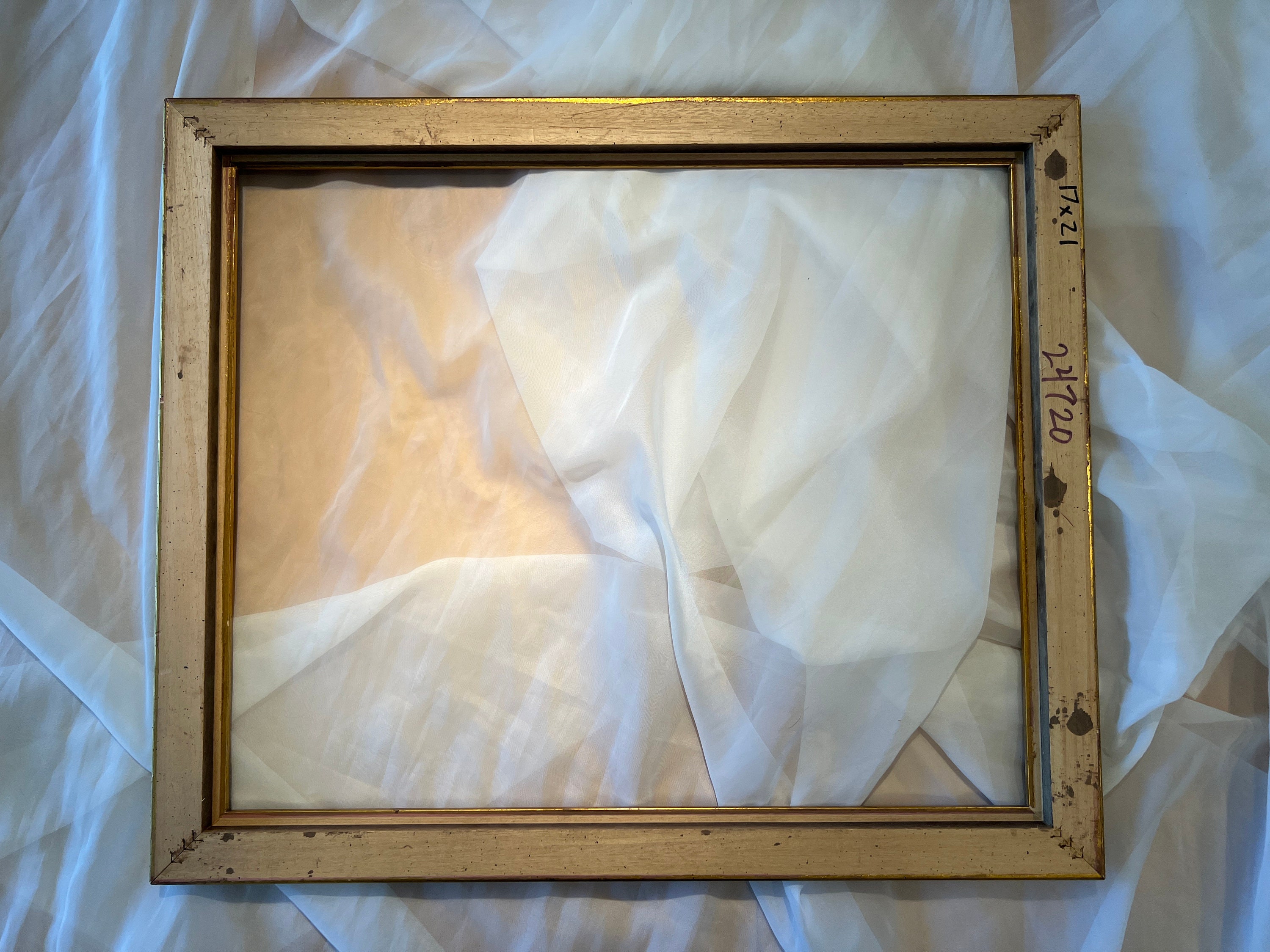 Ornate Gold Leafed Wood Frame, Fits Art Size: 17x21 - Etsy