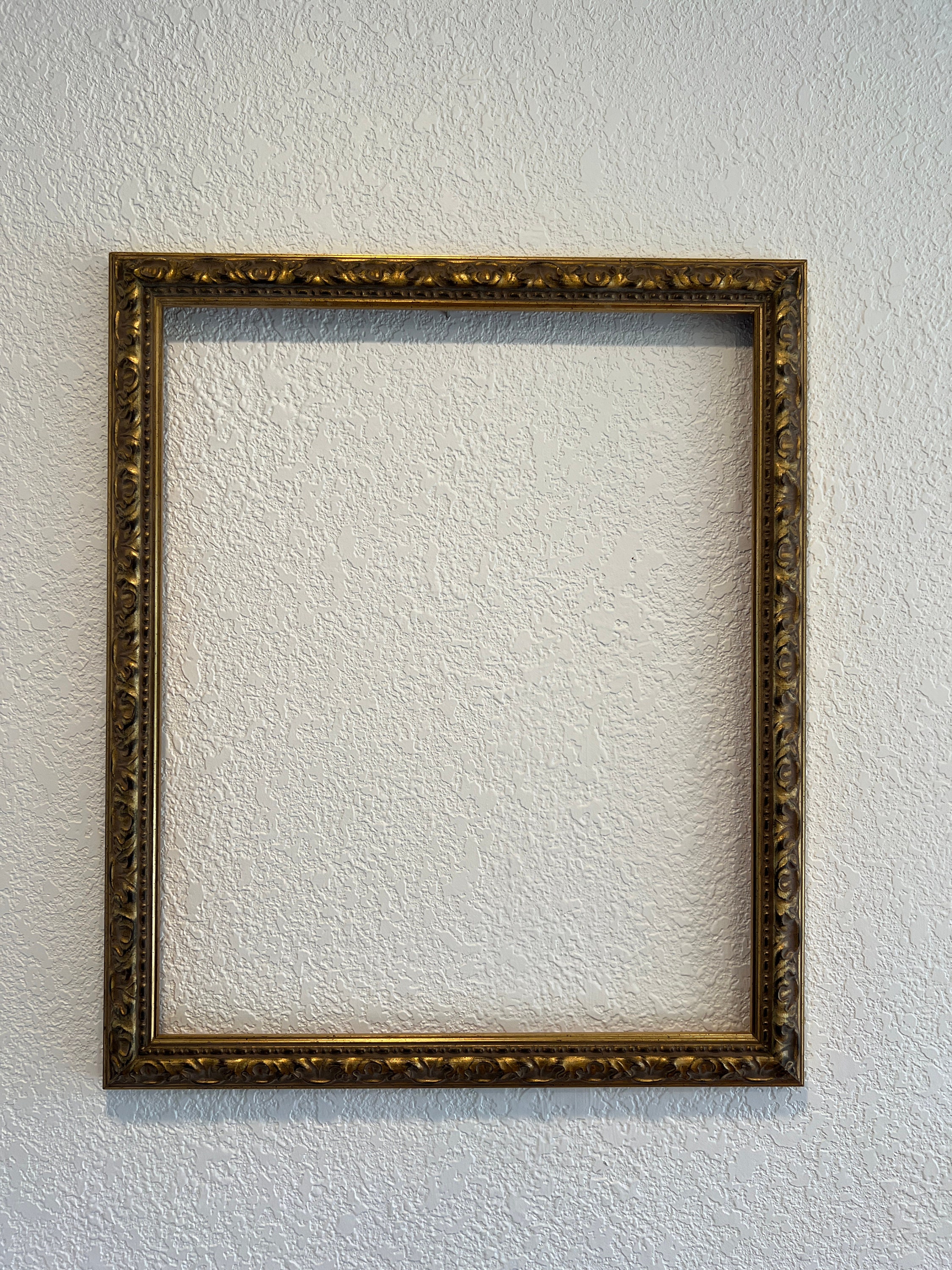 Ornate Gold Leafed Wood Frame, Fits Art Size: 17x21 - Etsy