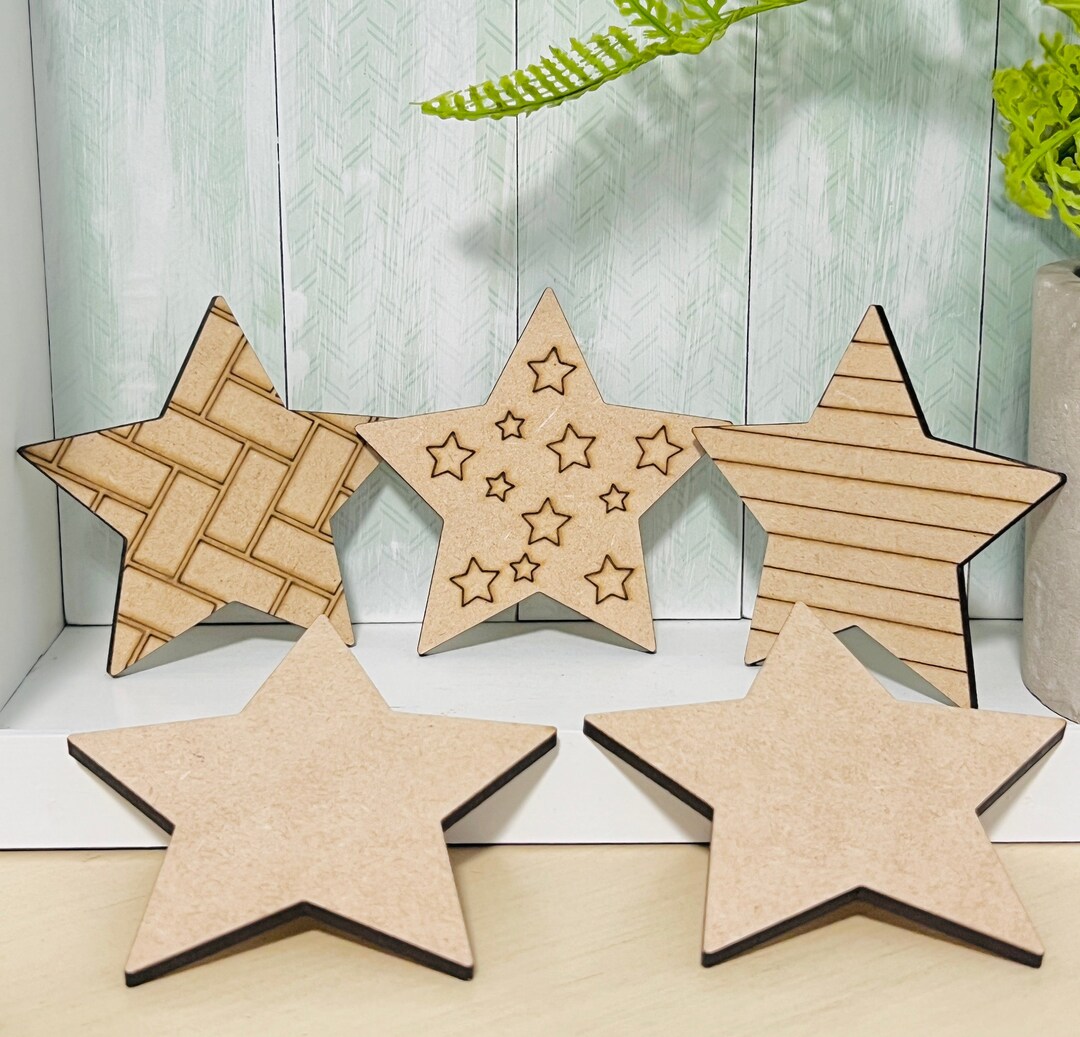 Mini Star Set of 5 DIY Kit Craft Kit Creative Kit DIY Home Decor DIY ...
