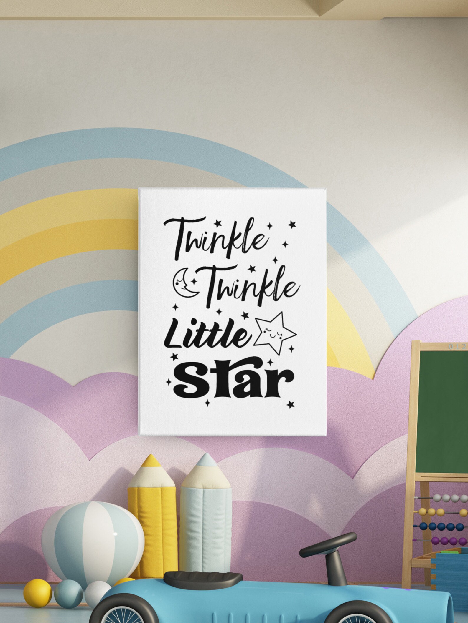 Twinkle Twinkle Little Star, Printable Wall Art, Inspirational Quote ...