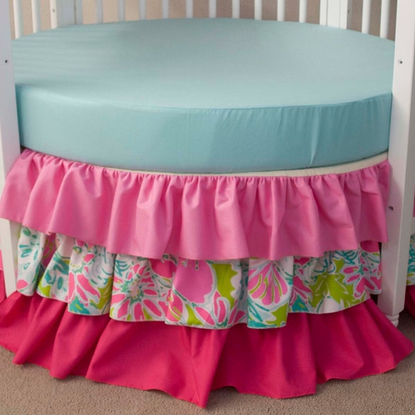 Round Crib Bedding - Etsy