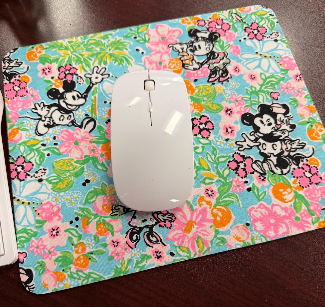 Mouse Pad Made With Designer's Fabric - Custom Desk Mouse Pad, Custom ...
