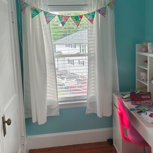 Fabric Flag Garland, Flag Banner, Kids Room, Dorm Room, Classroom Wall ...