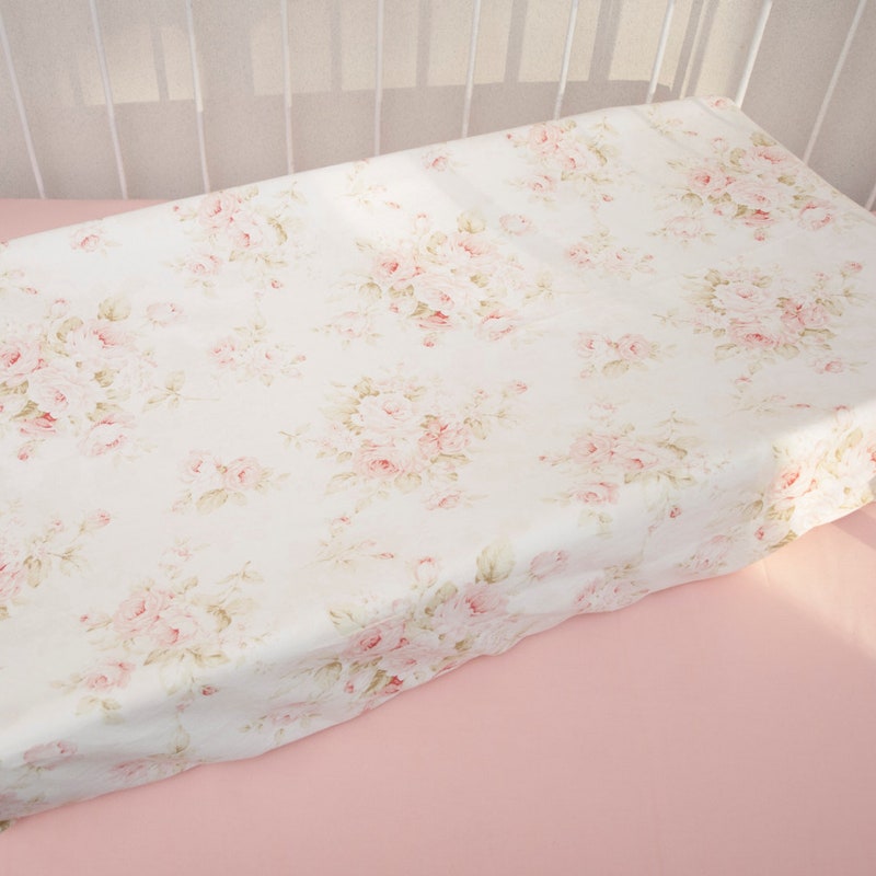 Rose Crib Bedding - Etsy