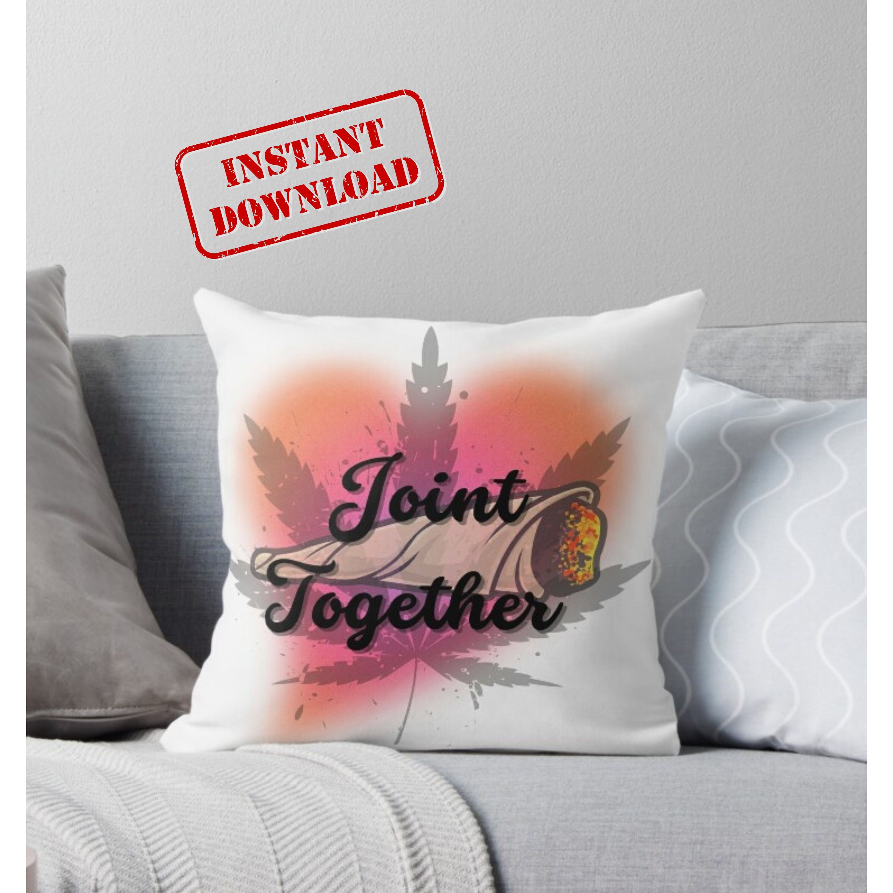 Joint Together Weed Pun Valentine SVG PNG 420 Valentines - Etsy
