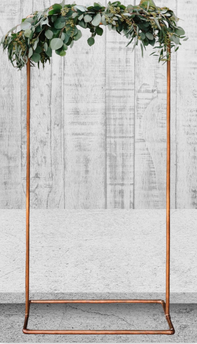 Copper Stand Wedding Welcome Stand Floor Sign Holder Easel Display ...