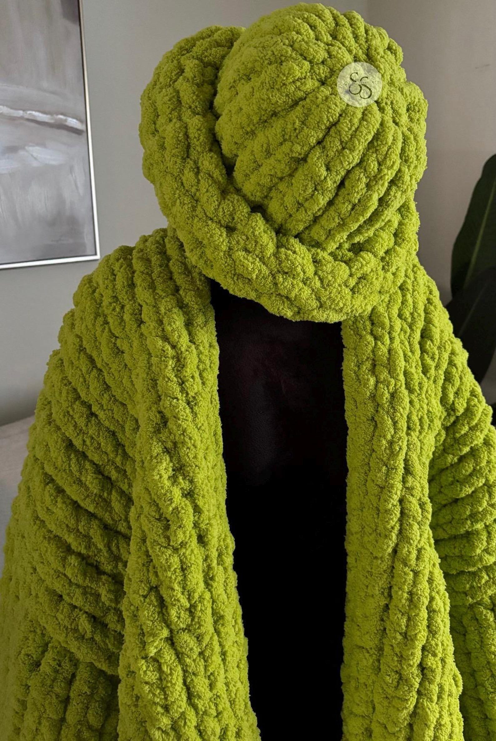 Chunky Knit Bucket Hat - Etsy