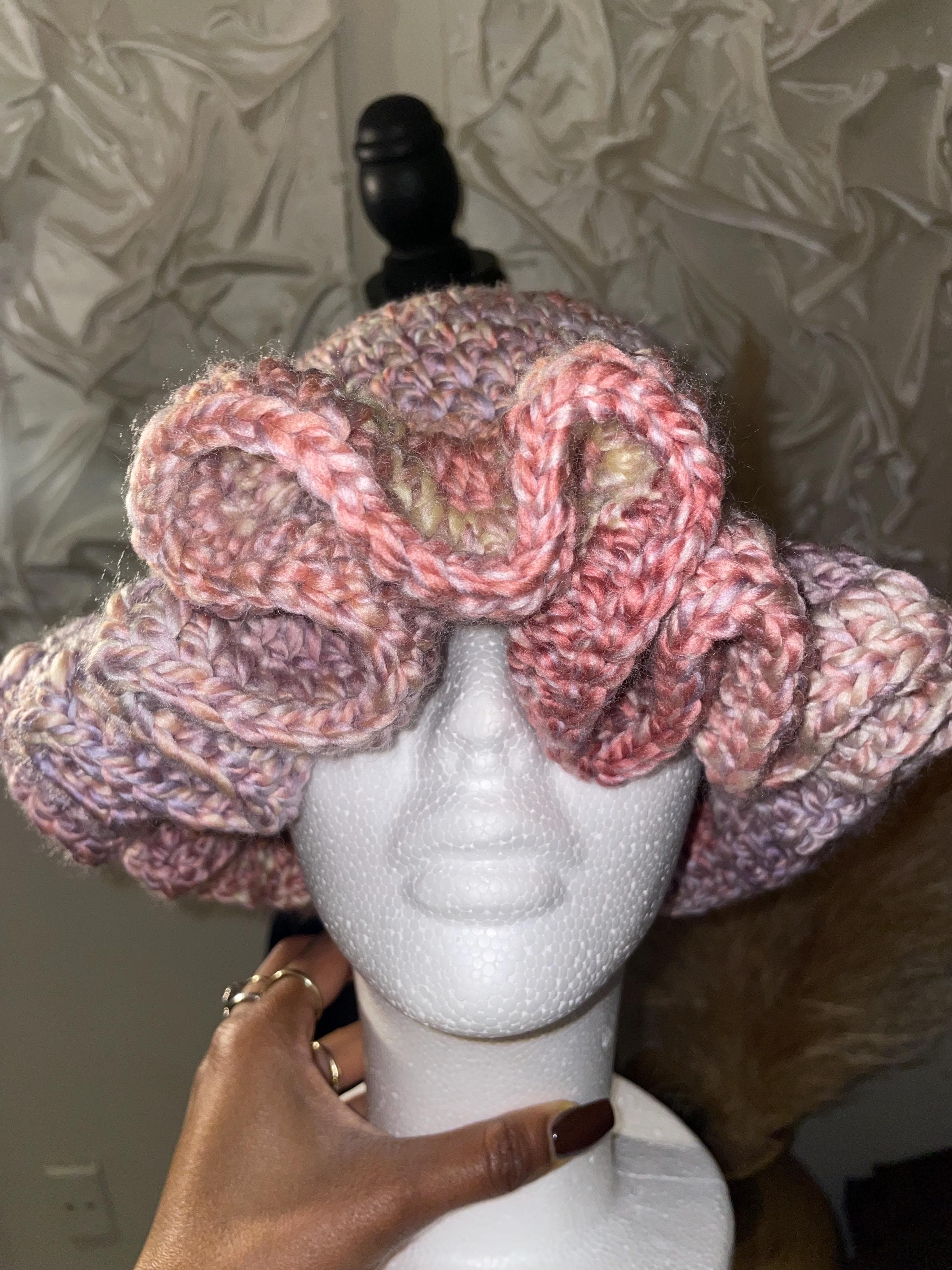 Beginner Crochet Ruffle Hat Pattern - Etsy