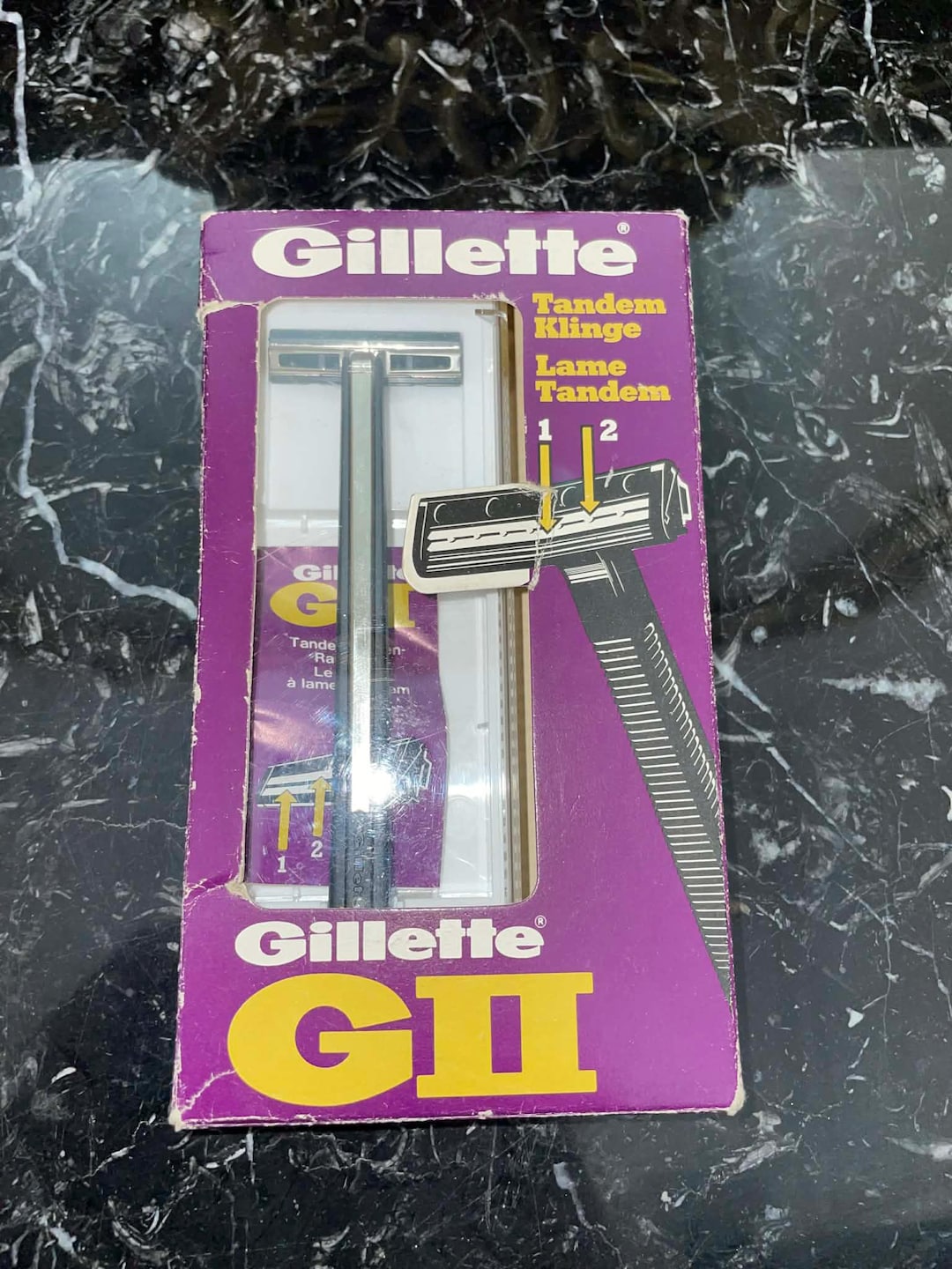 Original Gillette GII Razor Shaving New VINTAGE - Etsy