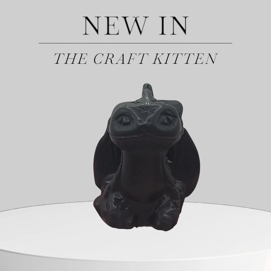 Hand-carved Crystal Toothless Carvings how to Train Your Dragon ...