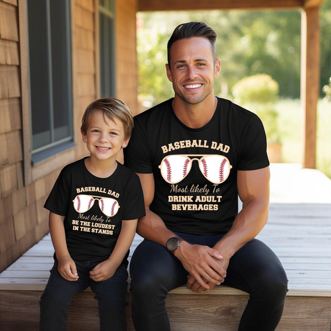 Most Likely Baseball Dad Shirt, Baseball Dad Shirt, Sports Father ...