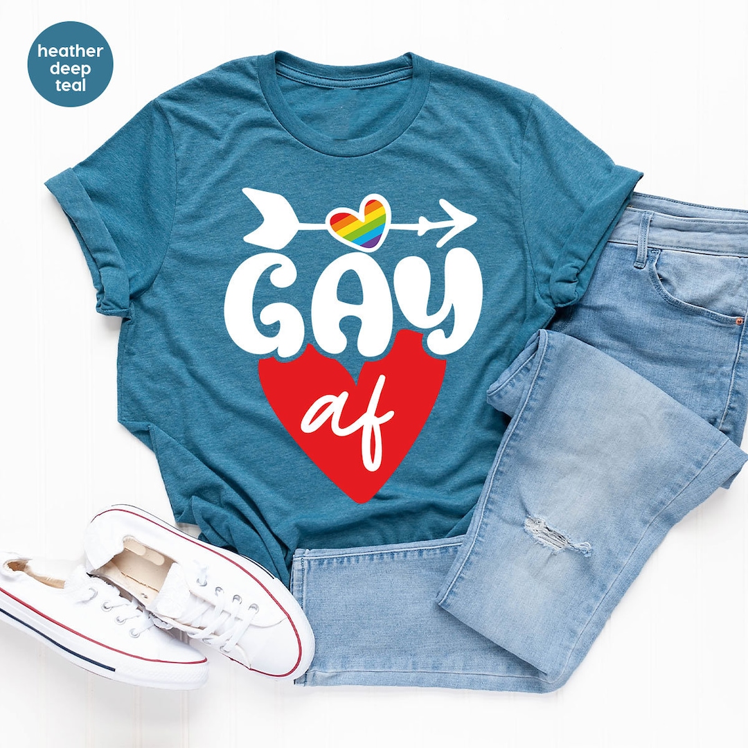 Funny Gay Shirt, Gay Tshirt, Gay Clothing, Lesbian T-shirt, Pride Month ...