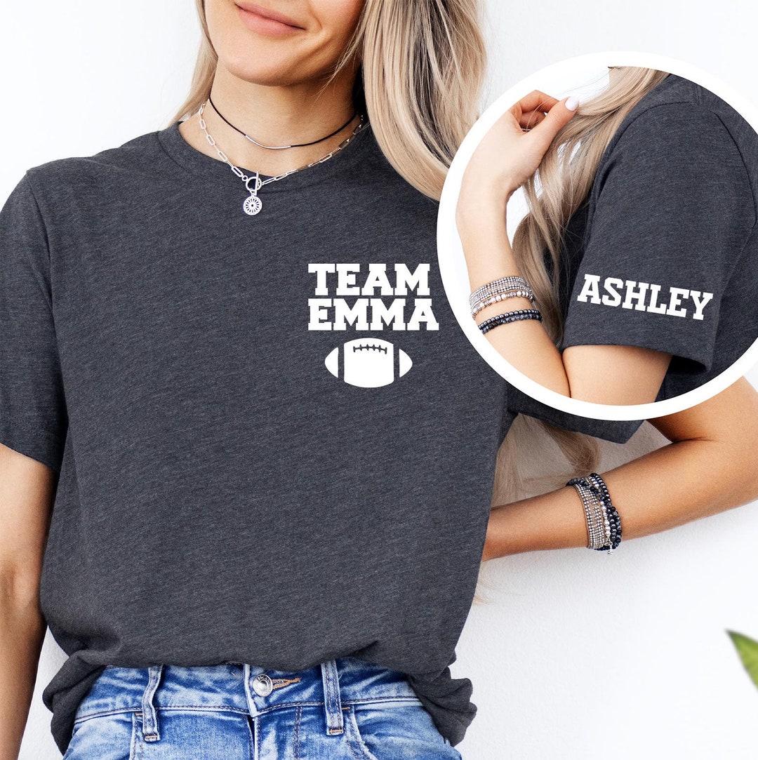 Custom Football Team Shirt, Football Player T-shirt, Football Coach ...