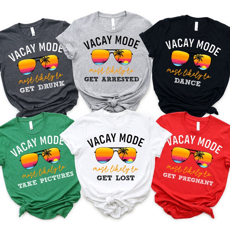 Vacation Tshirt - Etsy