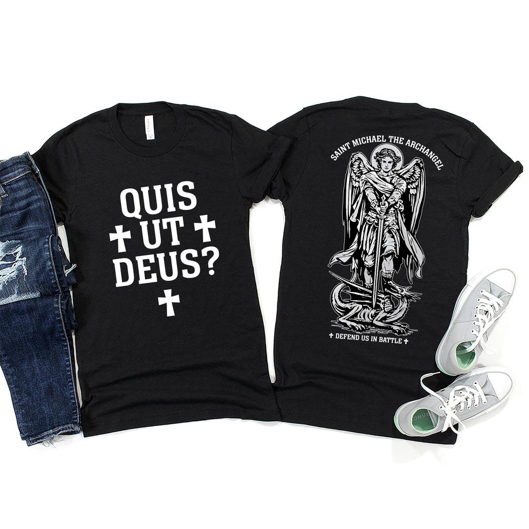 St Michael the Archangel Shirt, Saint Michael Parish Shirt, Catholic ...