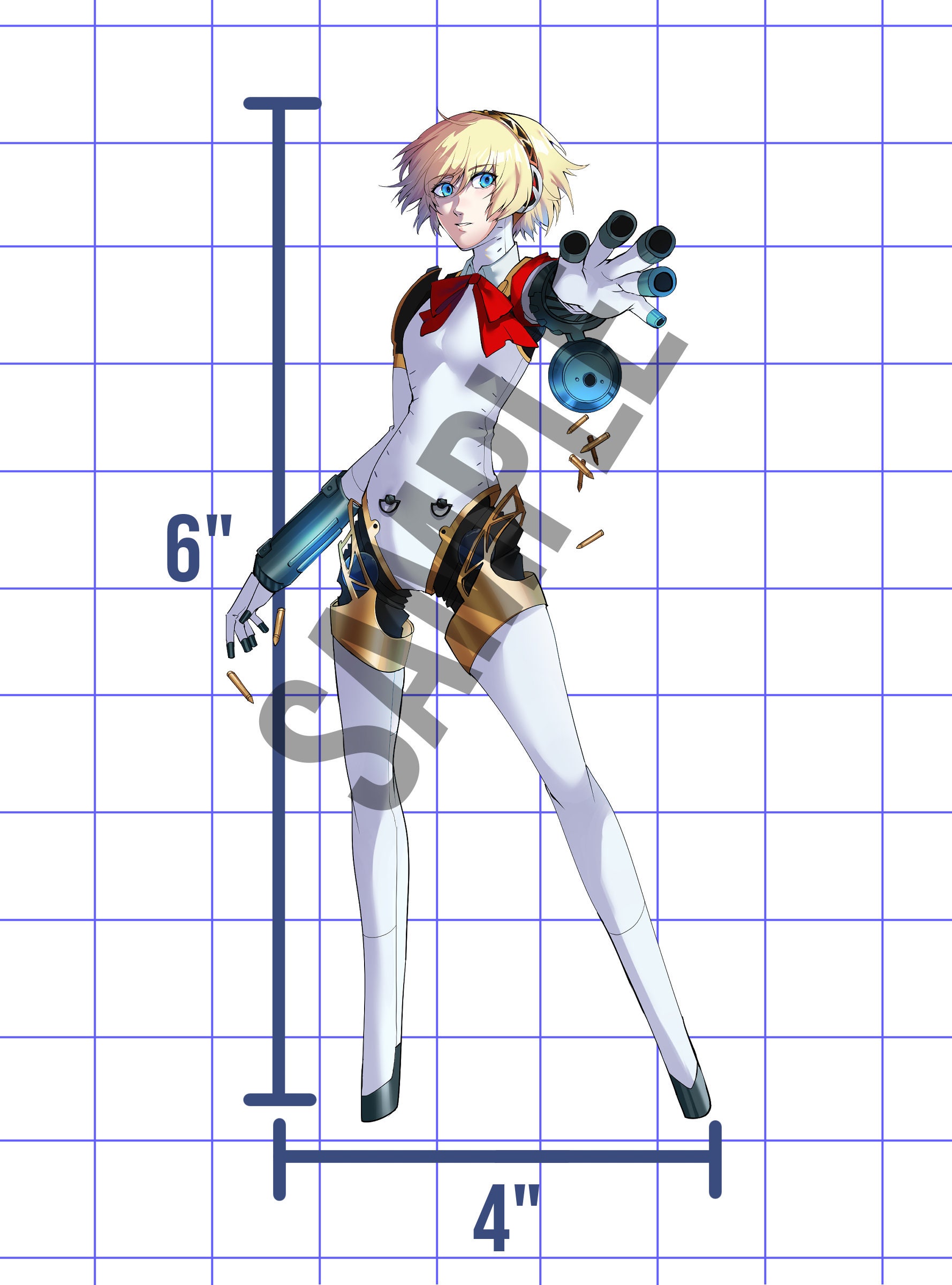 Persona 3 Aigis Acrylic Standee - Etsy