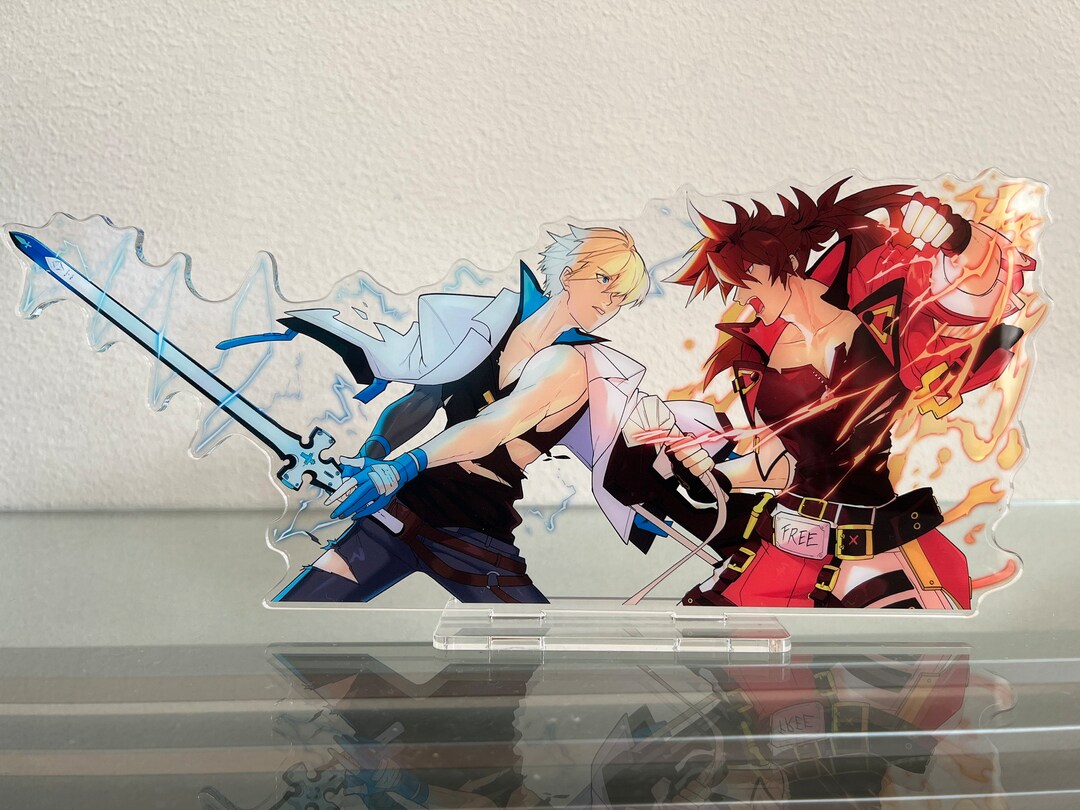 Guilty Gear strive Sol Badguy Vs Ky Kiske Acrylic Standee - Etsy