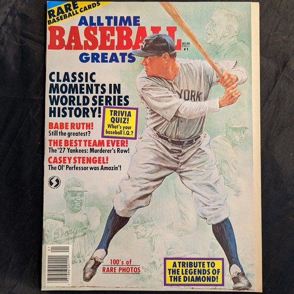 Babe Ruth - Etsy