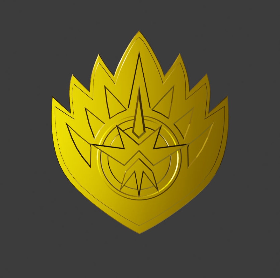Guardians of the Galaxy Vol. 3 Inspired Front Emblem 3D Model - Etsy