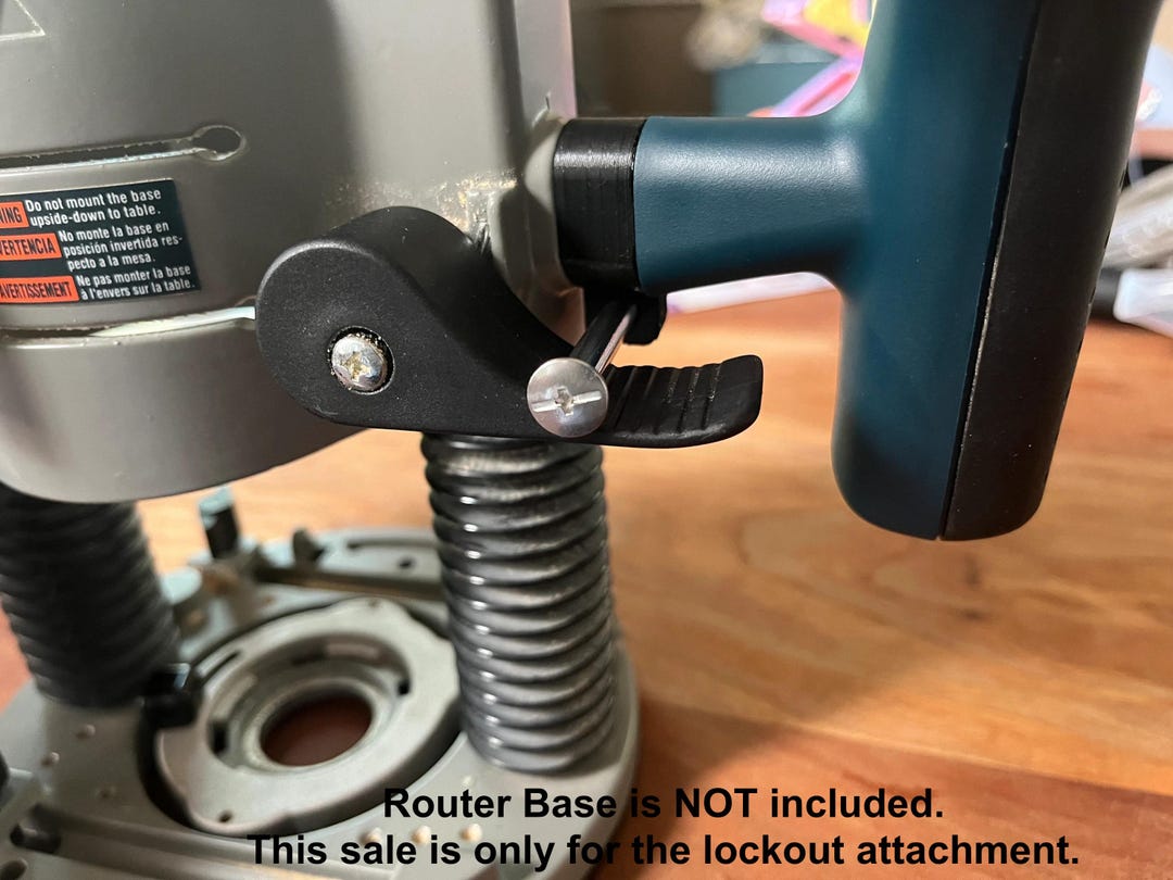 Bosch 1617 Plunge Base Router Plunge Action Lockout - Etsy