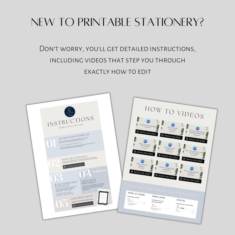 Printable Church Program Wedding Folded Canva Template - Etsy