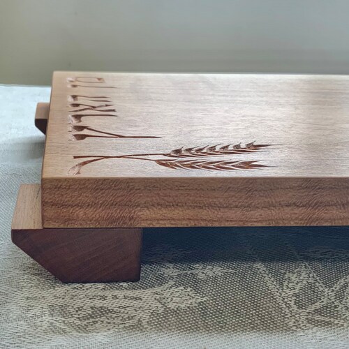 Olive Wood and Resin Challah Board - Etsy